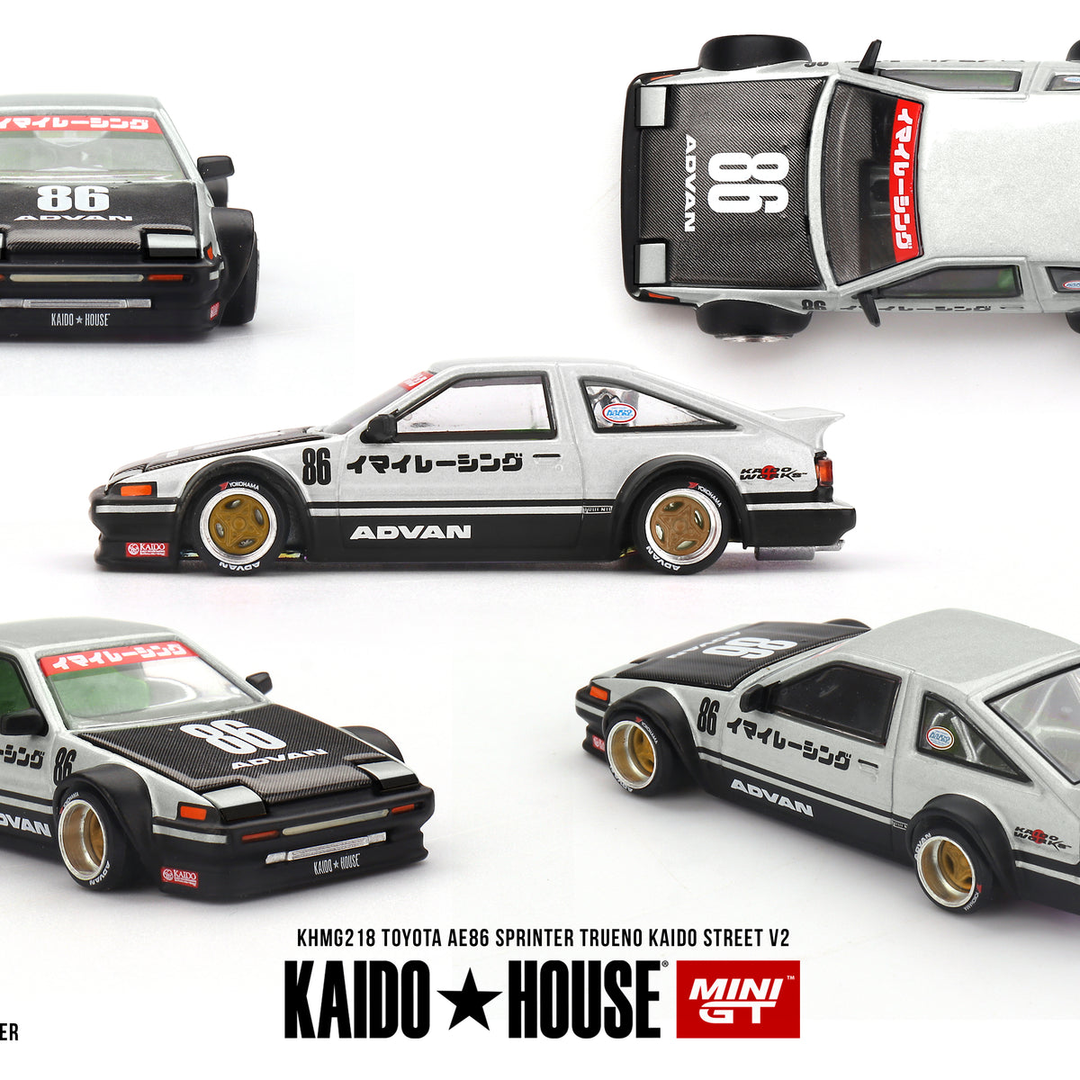 (Preorder 2026) Toyota AE86 Sprinter Trueno Kaido Street V2 KHMG218 ...