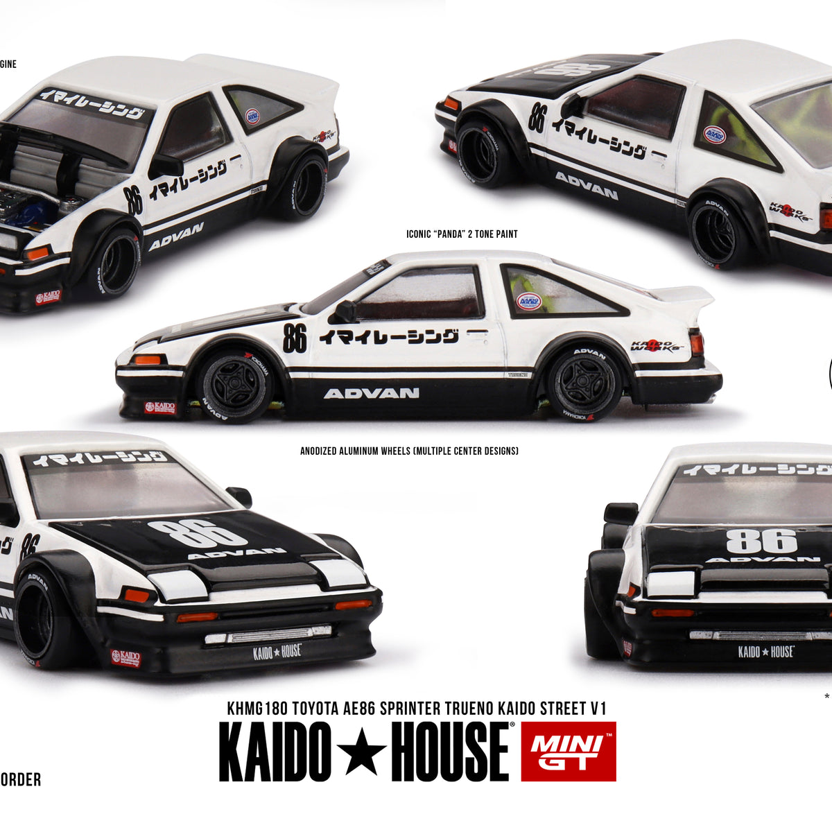 (Preorder 2026) Toyota AE86 Sprinter Trueno Kaido Street V1 KHMG180 ...