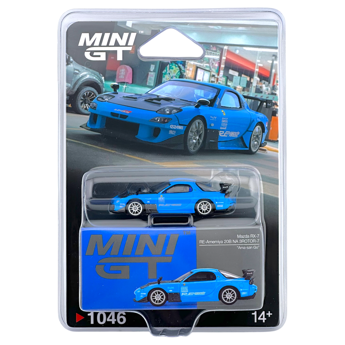Mazda RX-7 RE-Amemiya 20B NA 3ROTOR-7 “Ama-san Go” MGT01046 – collector ...